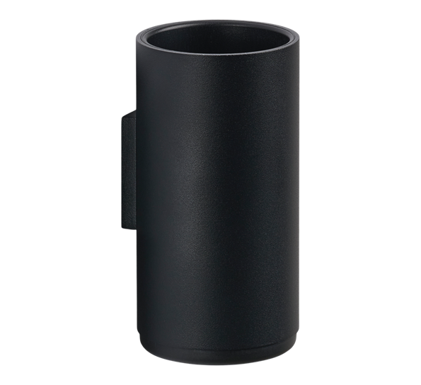 Rim tannbørsteholder for vegg sort