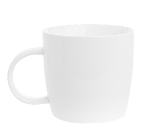 Krus Bare hold meg på trå`n 30 cl hvit