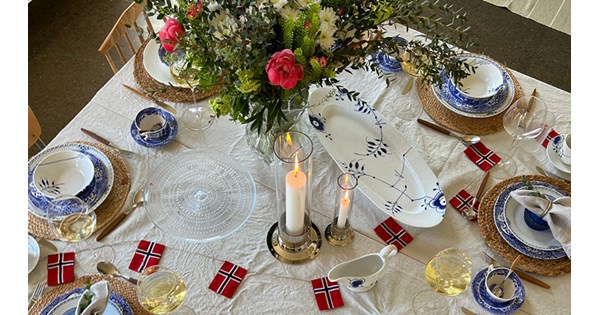Dekk lekre 17. mai-bord med oss | Designforevig