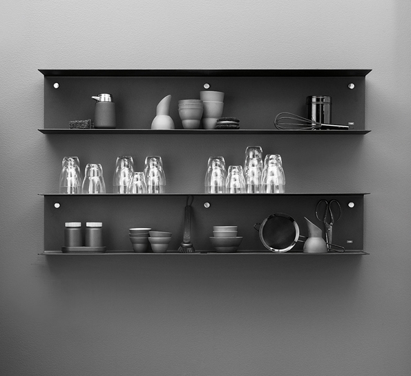 Vipp922 hylle stor sort